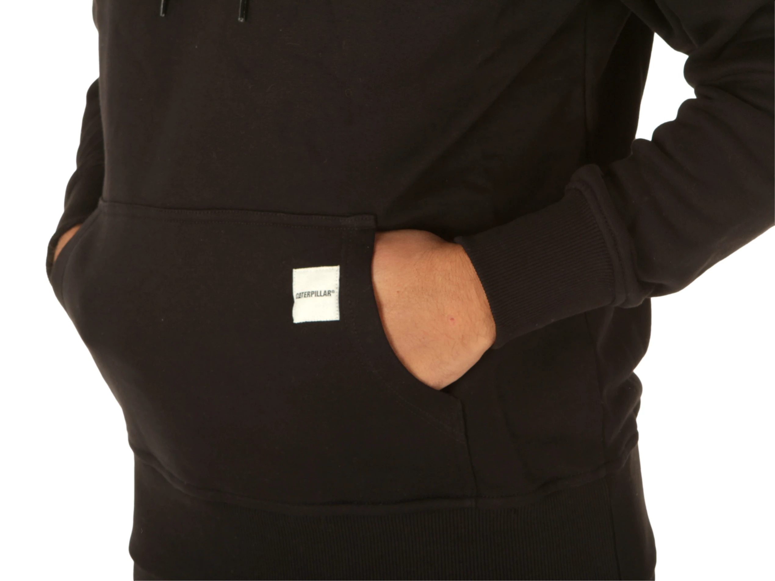 Caterpillar Basic Clean Hoodie Black man 6050040 10158 | YOUSPORTY