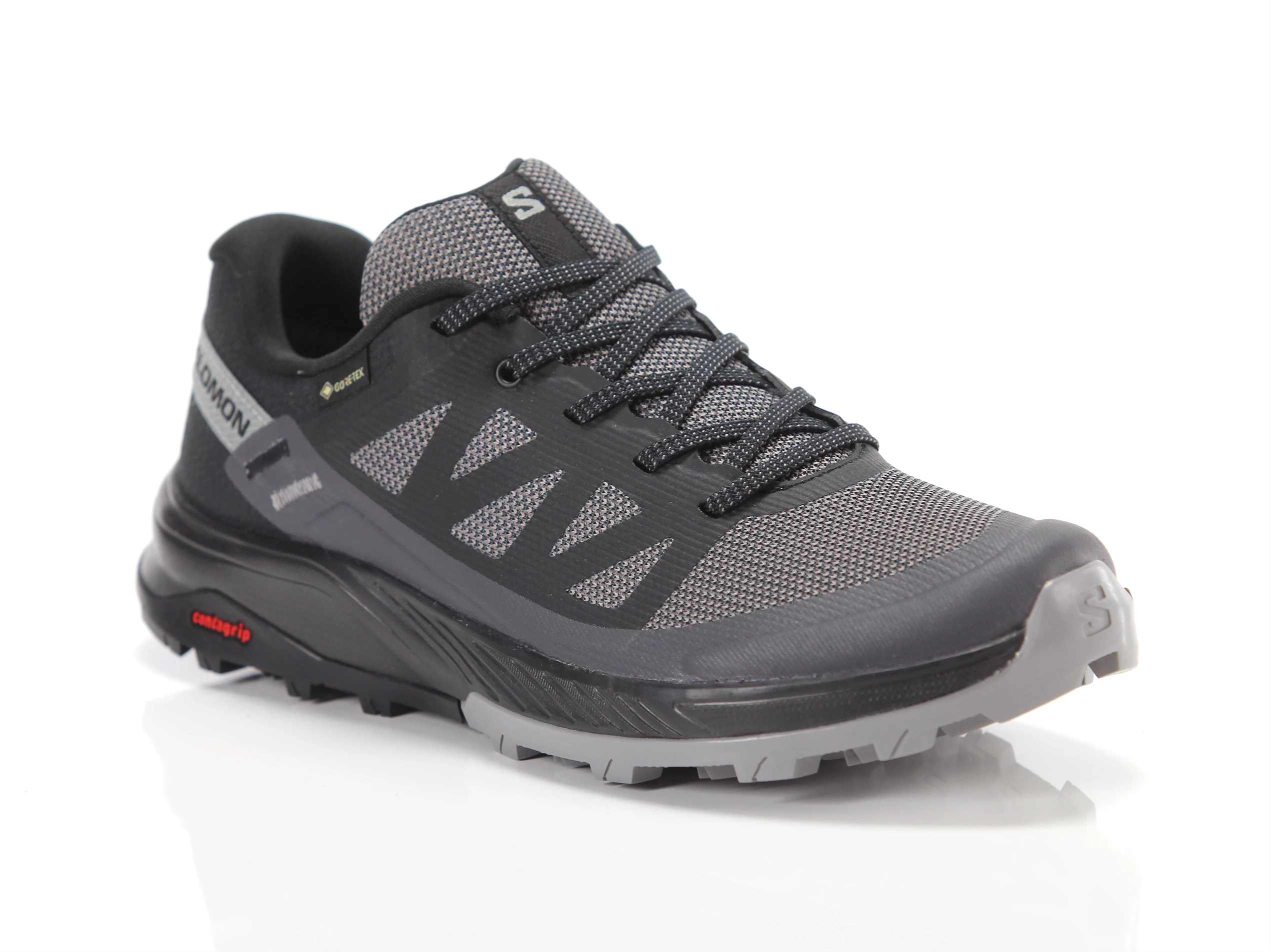 Outrise Gtx W Black Magnet Gull - Trekking donna Salomon | YOUSPORTY ...