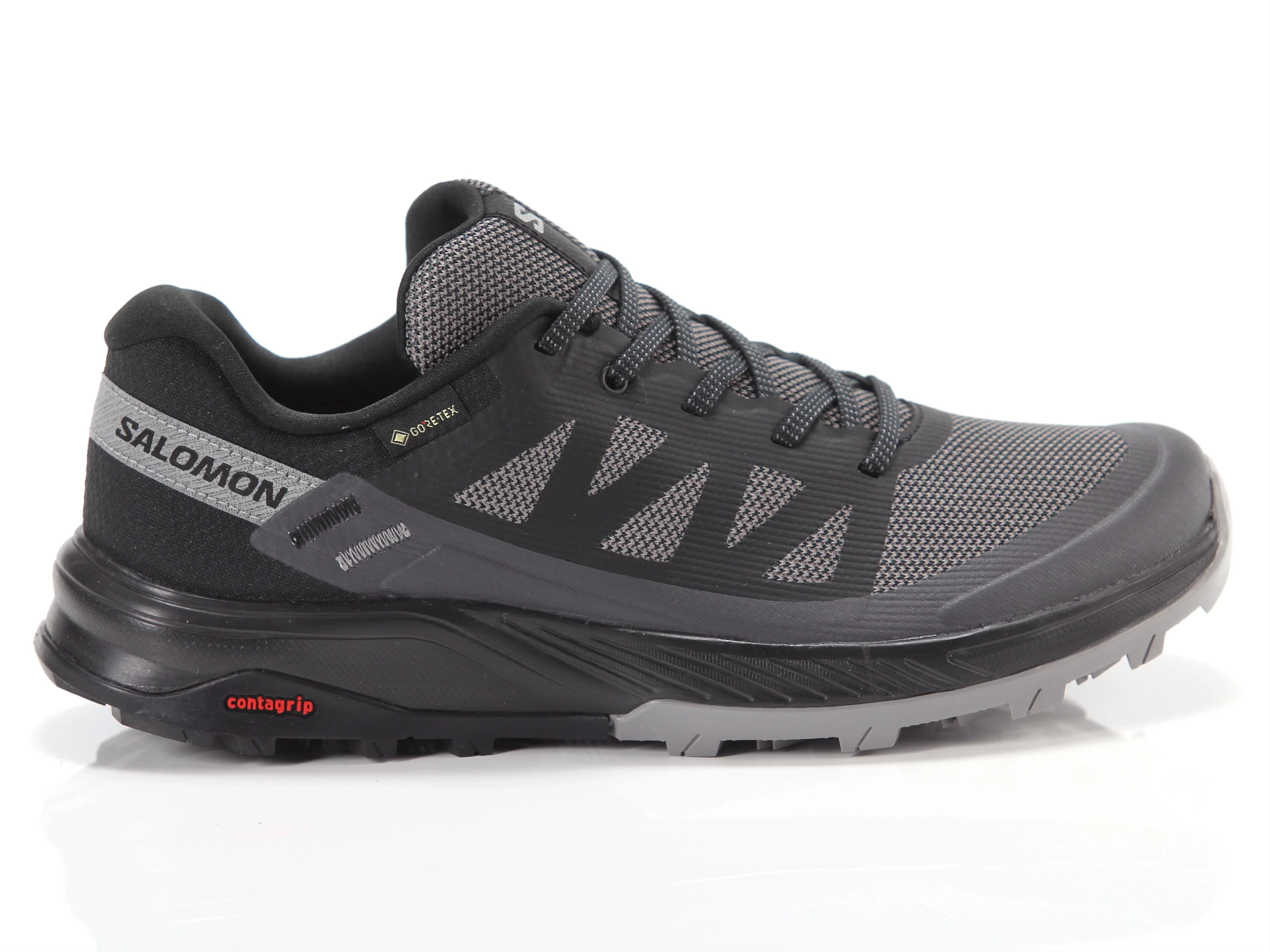Outrise Gtx W Black Magnet Gull - Trekking donna Salomon | YOUSPORTY ...