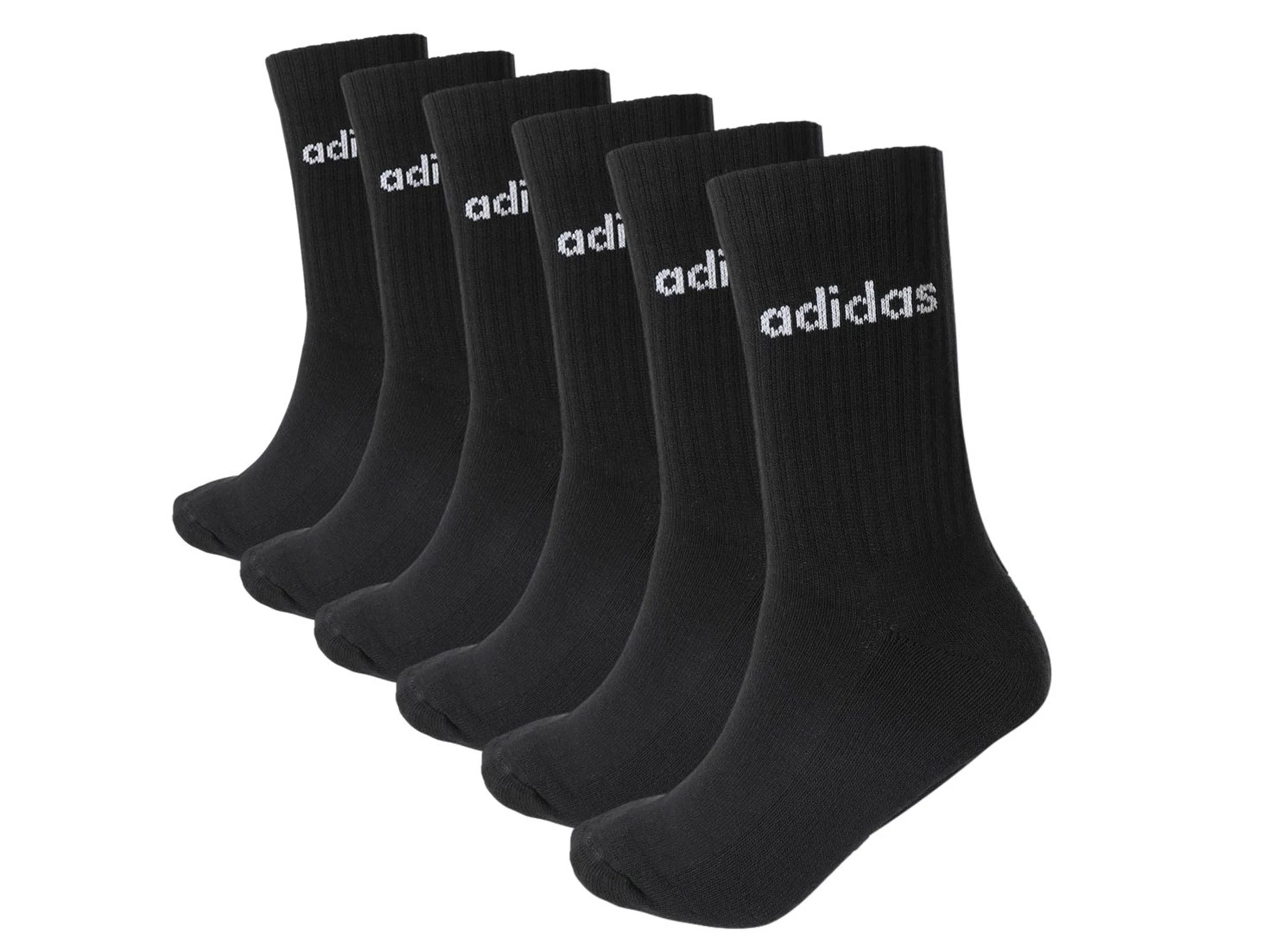 Adidas C Lin Crew 6 Pairs unisexe IC1301 2PK | YOUSPORTY