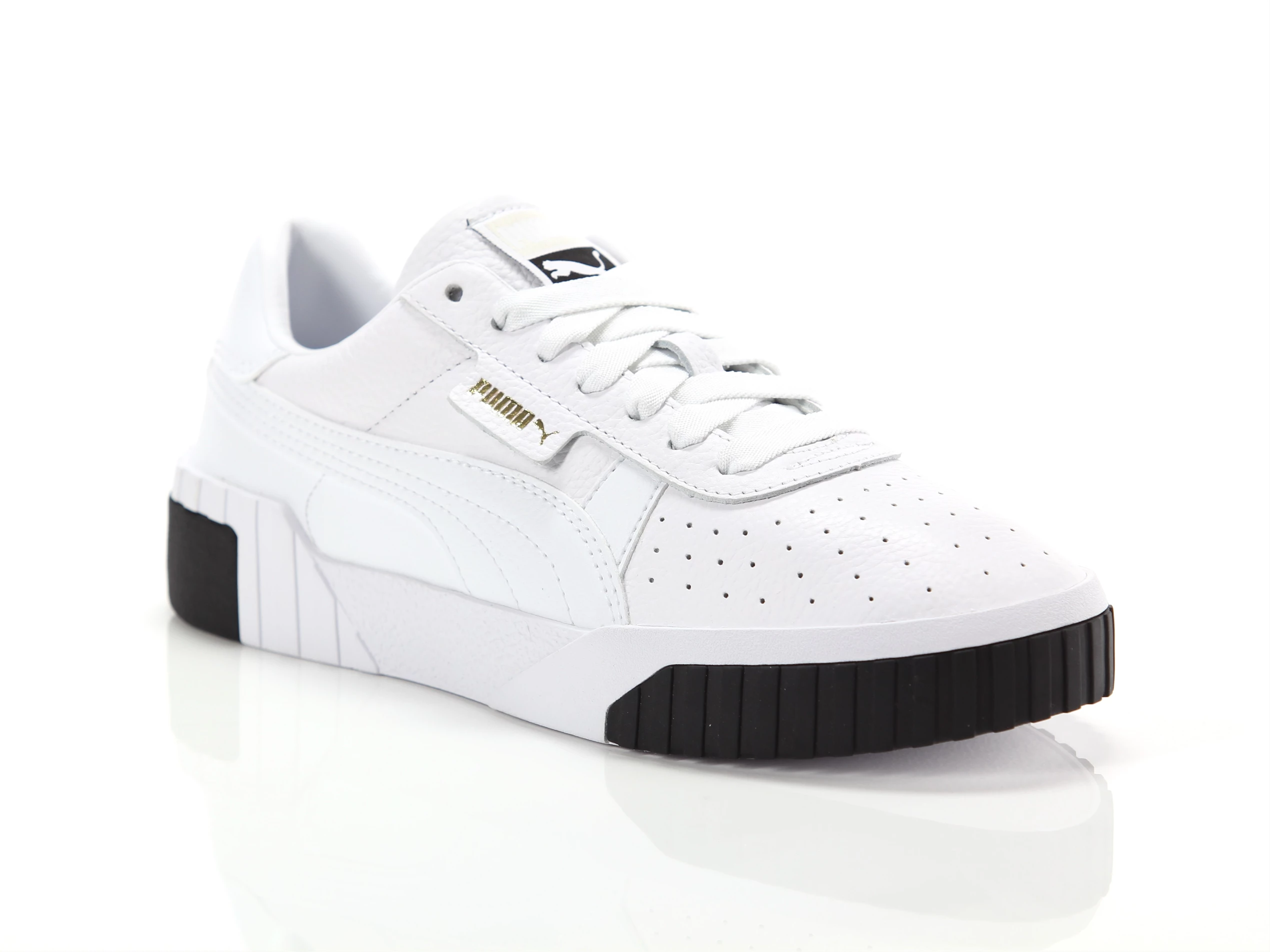 Puma Cali Wmns White Black woman 369155 04 | YOUSPORTY