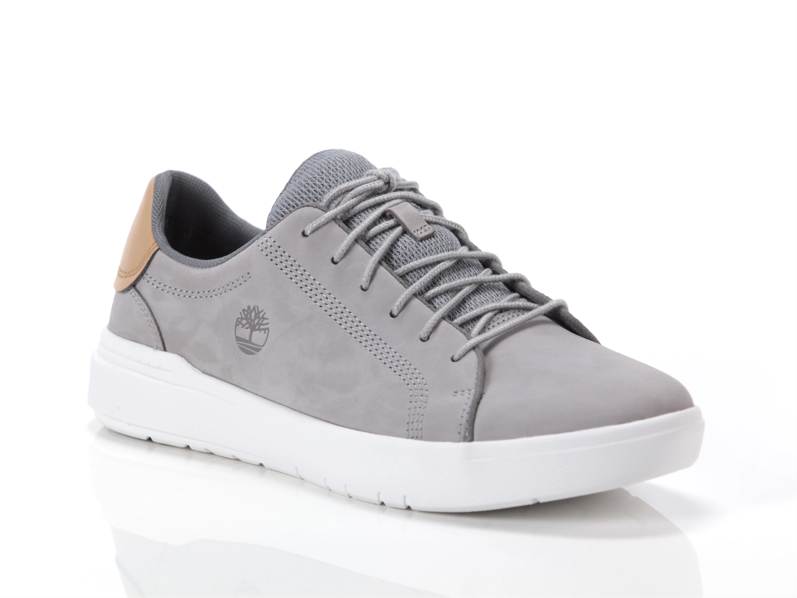 Timberland Seneca Bay Low Lace Up Sneaker Light Grey Nubuck hombre ...