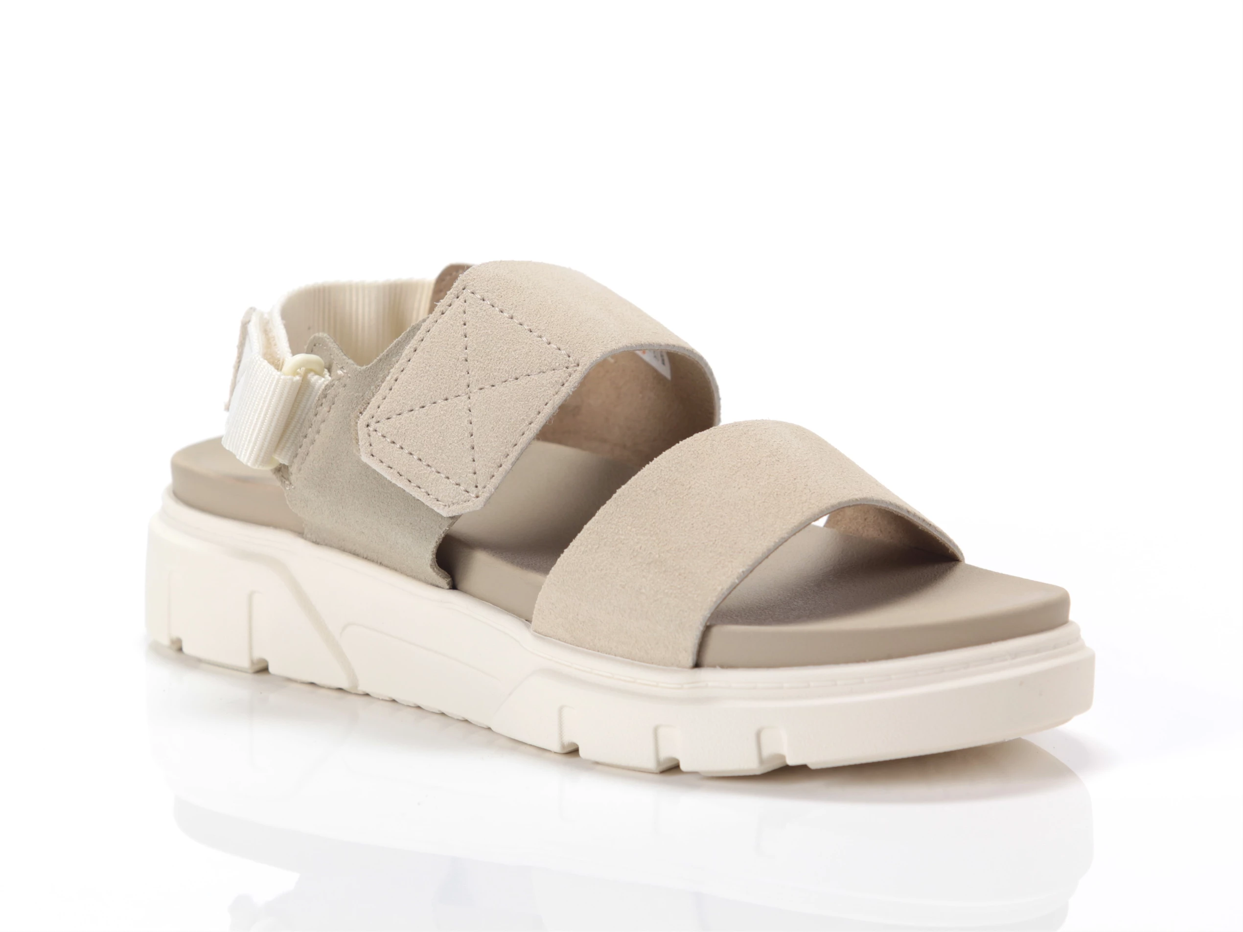 Timberland Greyfield Sandal Backtrap Light Beige Suede woman TB0A2QJAER3