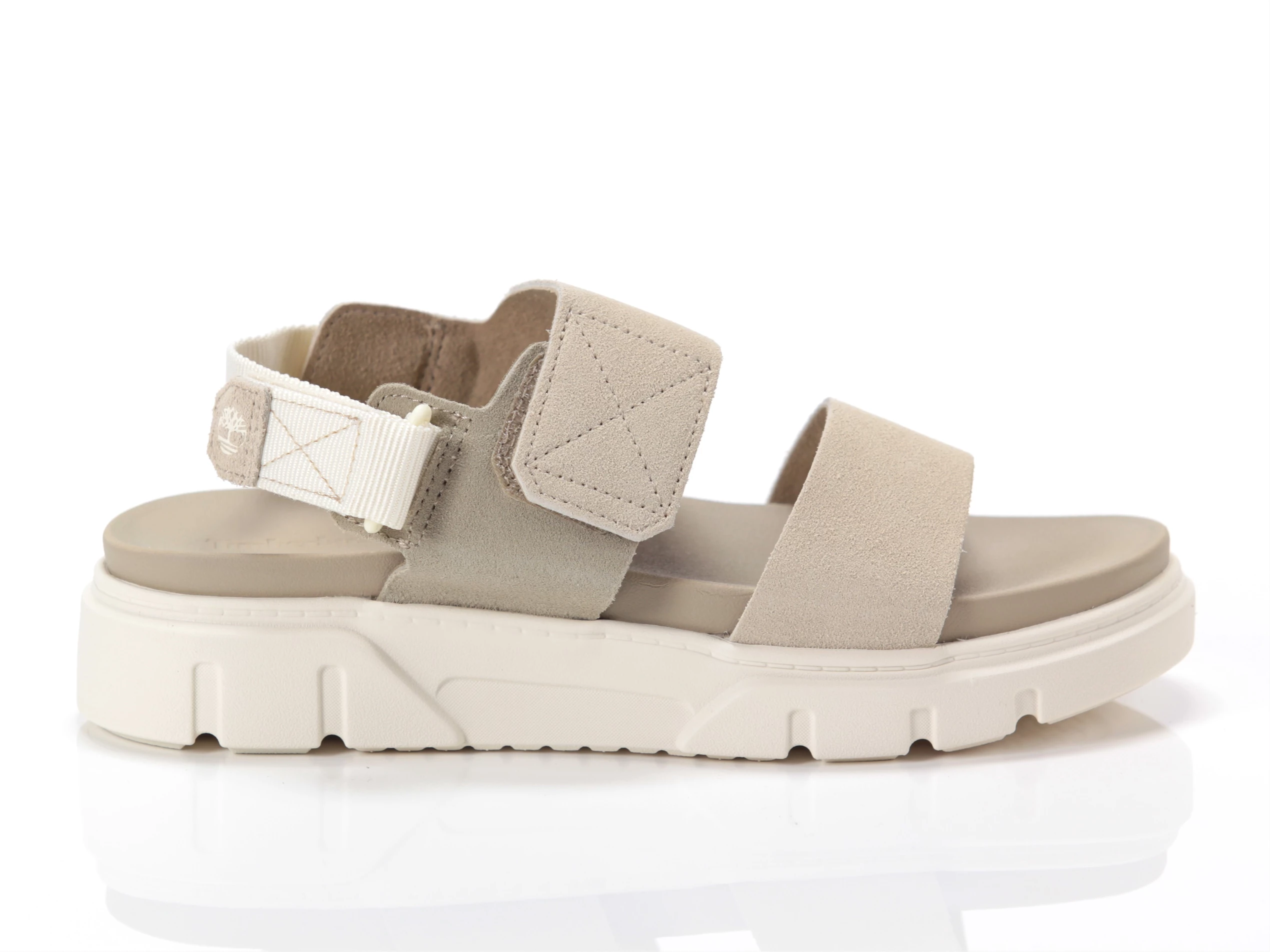Timberland Greyfield Sandal Backtrap Light Beige Suede woman TB0A2QJAER3