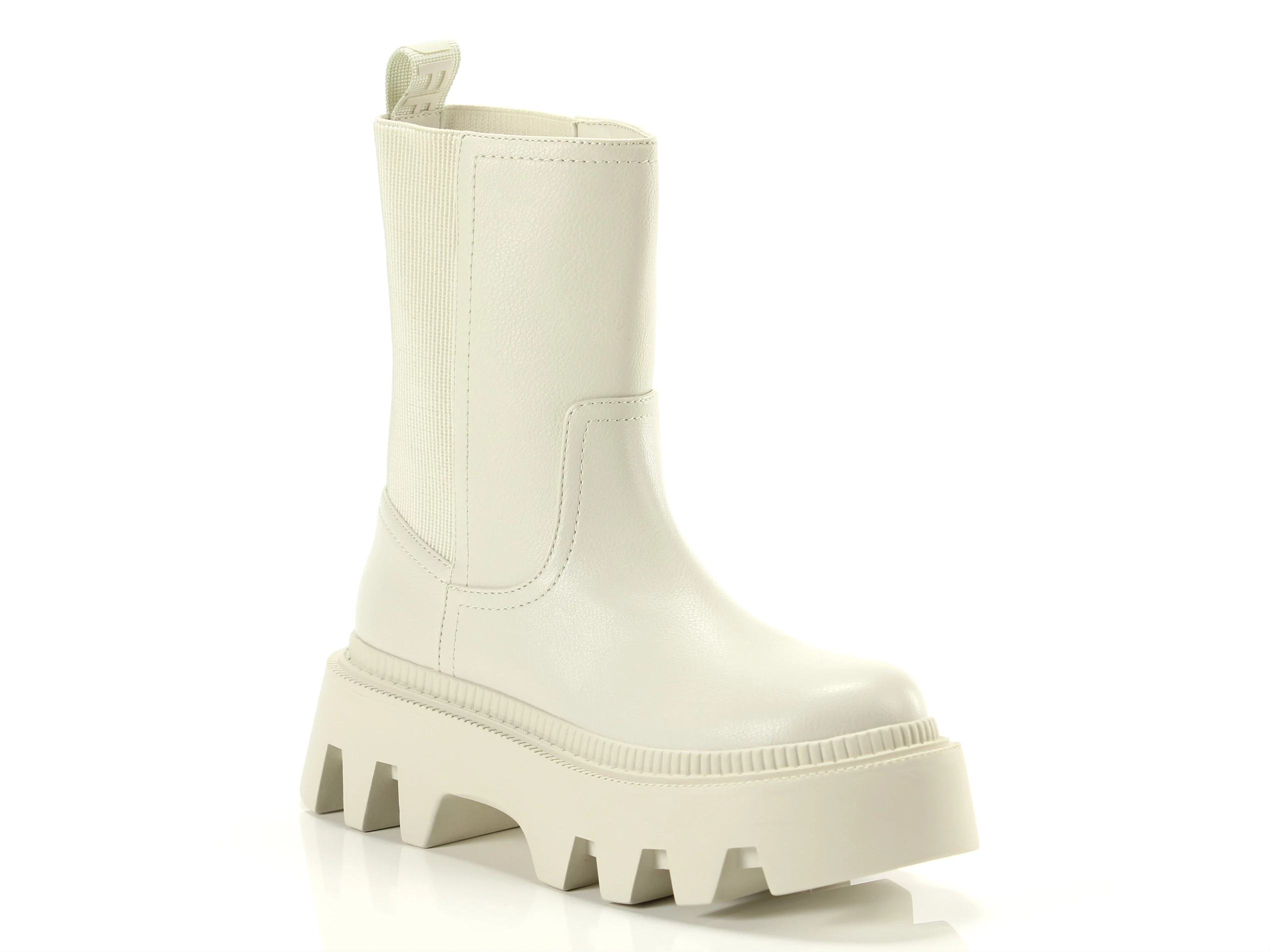 Buffalo Flora Chelsea Hi Cream woman 1220024 | YOUSPORTY