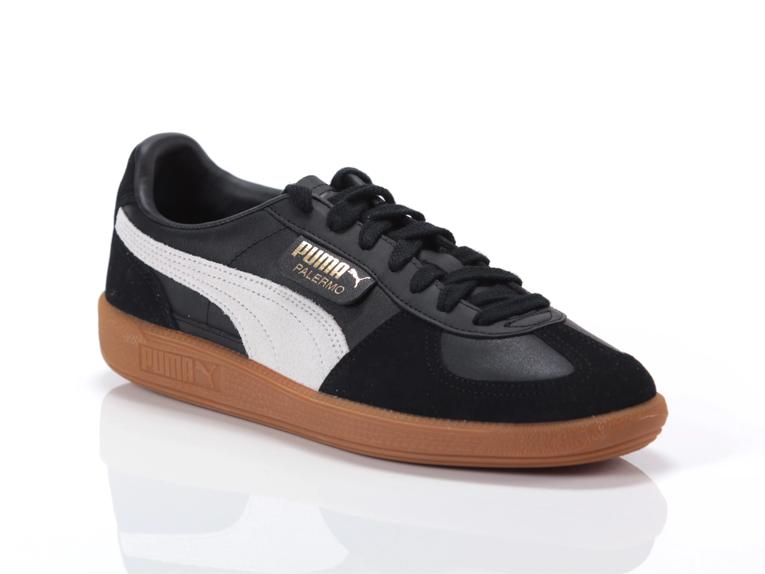 Puma Palermo Balck Feather Gray Gum man 396464 03 | YOUSPORTY