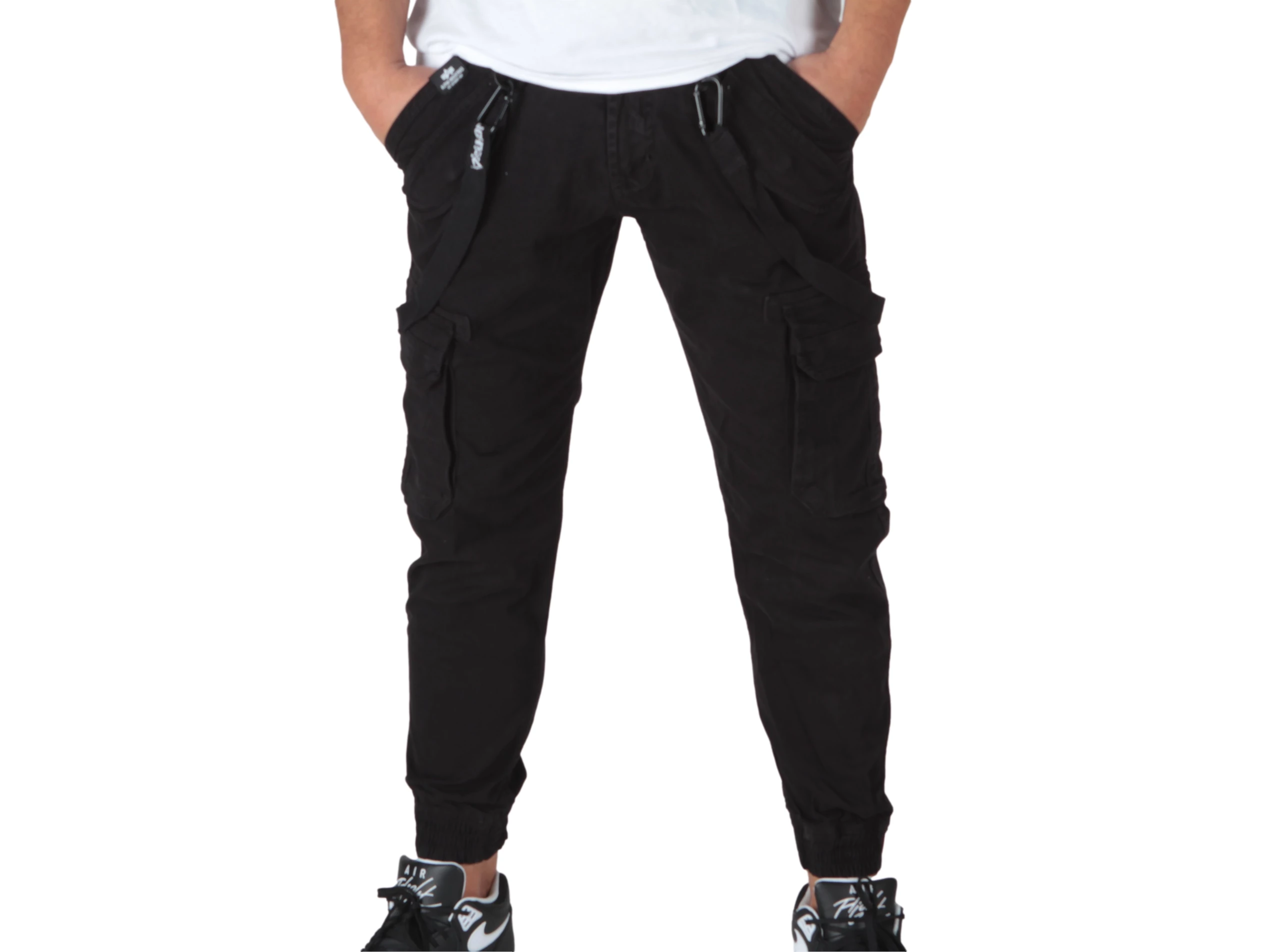 Alpha Industries Utility Pant Black man 128202-03 | YOUSPORTY