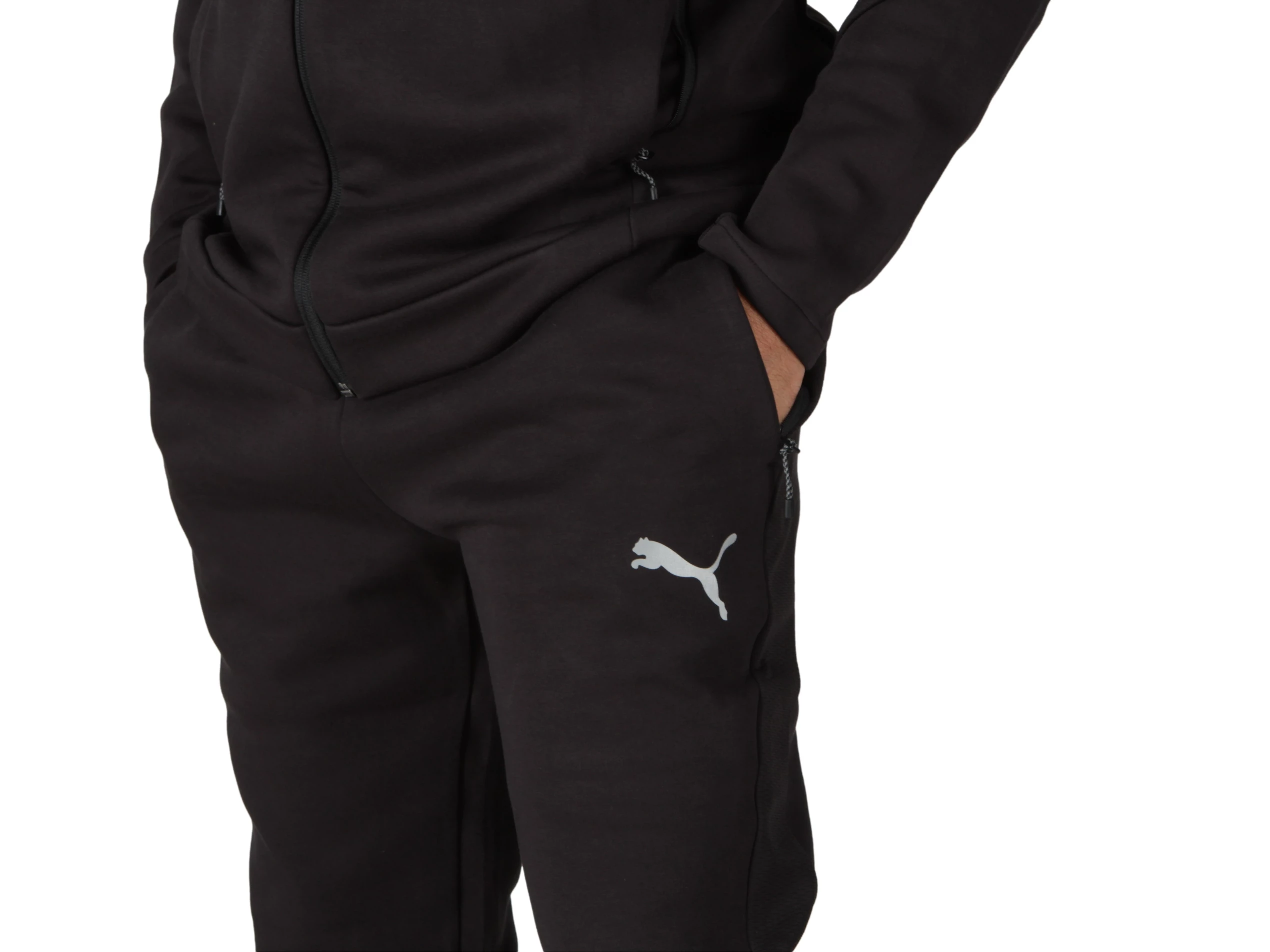 Puma EVOSTRIPE full-zip pants man 681702 01 | YOUSPORTY