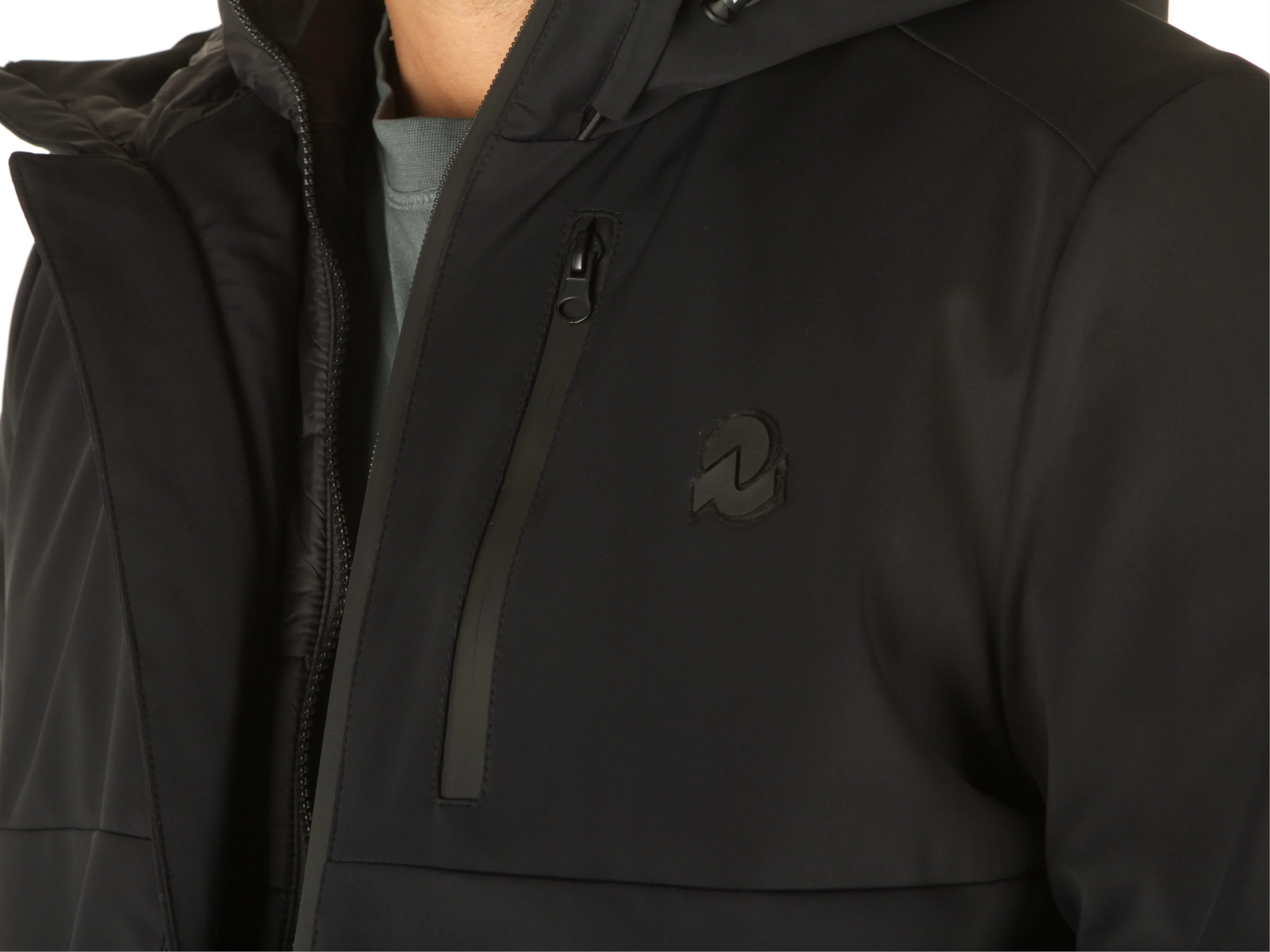 Invicta Giaccone Lungo Tecno Soft Shell Nero man 4432546 07 | YOUSPORTY