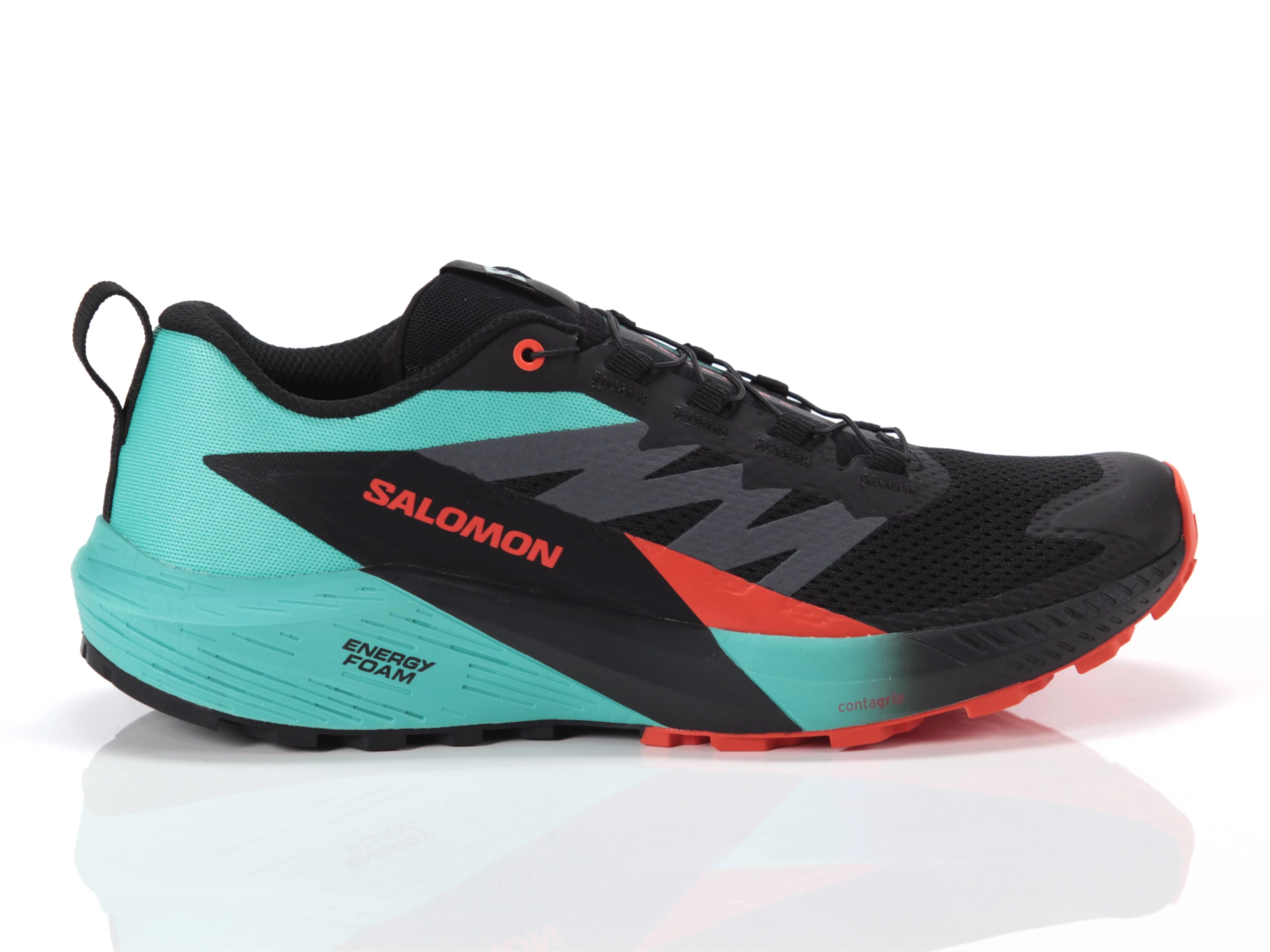 Salomon Sense Ride 5 Black Bay Cherry Tomato hombre 476982 | YOUSPORTY