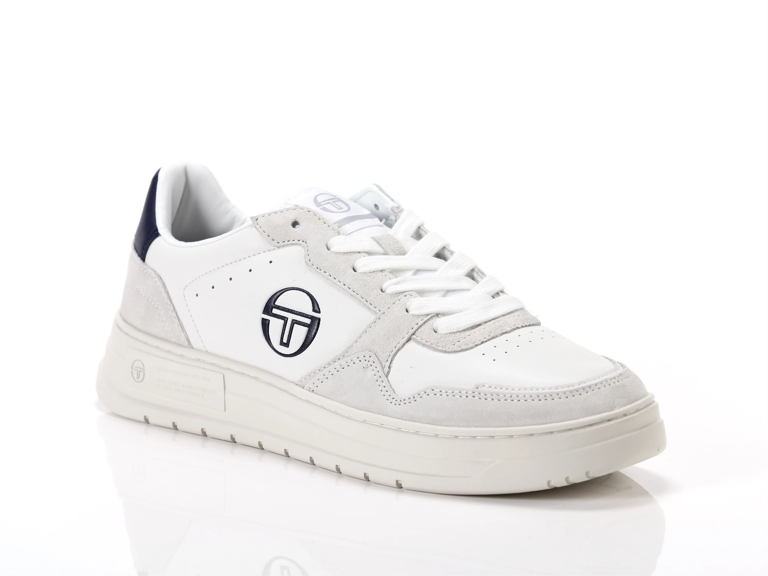 Court Classic Mp White Antique White Maritime Blue - Sneakers uomo ...