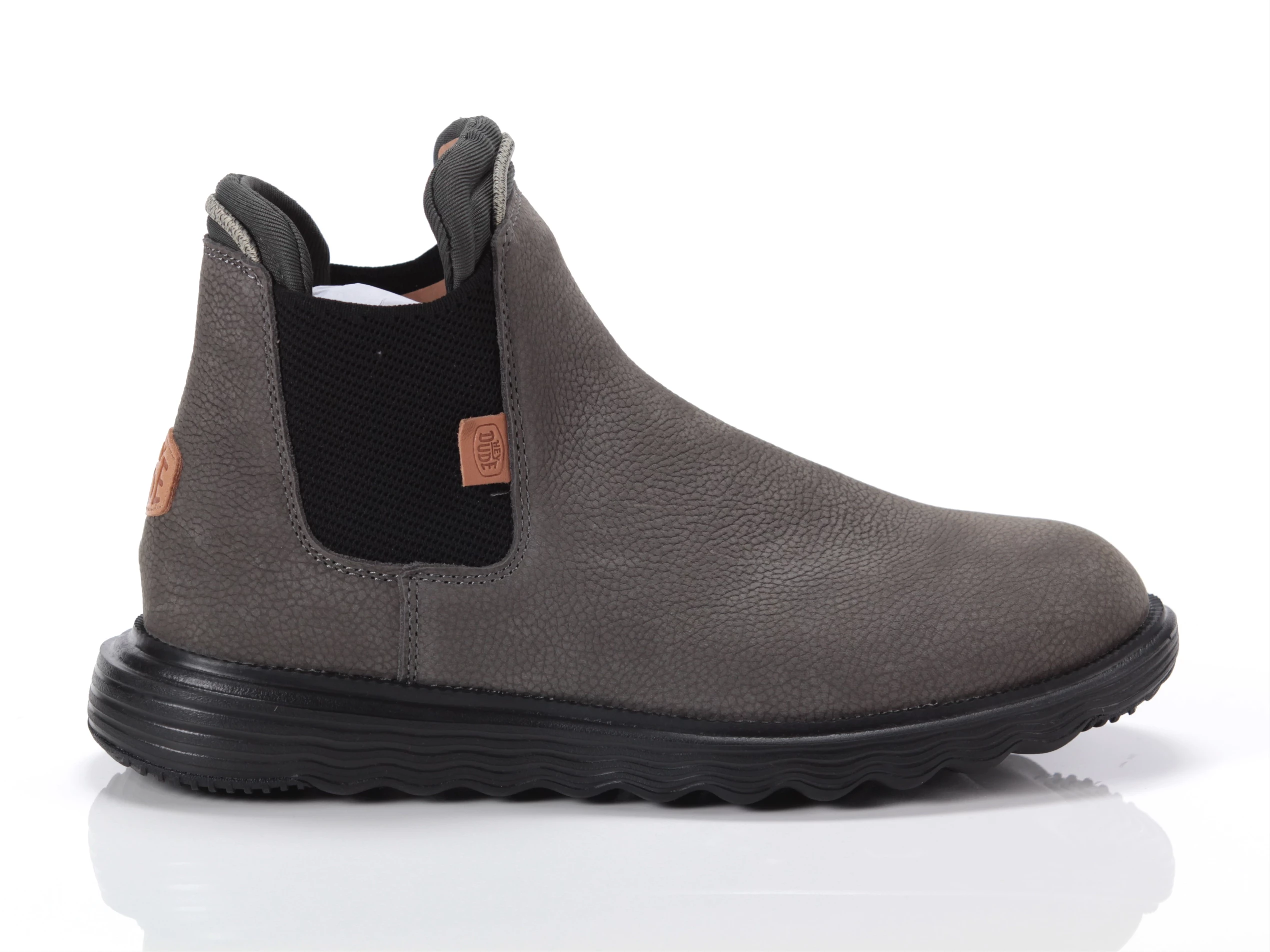 Hey Dude Branson Boot Craft Leather Grey man 40187-030 | YOUSPORTY