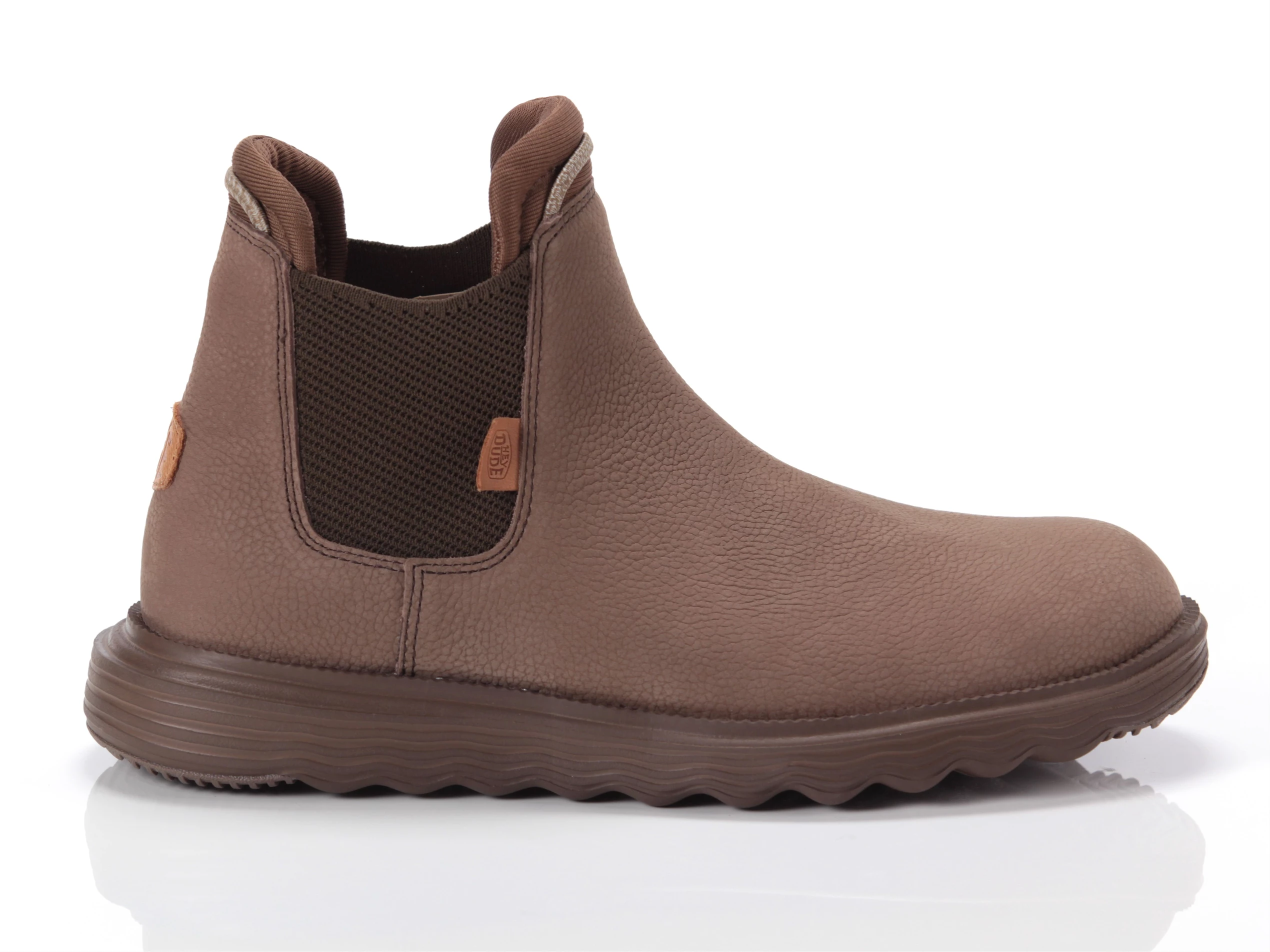 Hey Dude Branson Boot Craft Leather Brown man 40187-255 | YOUSPORTY