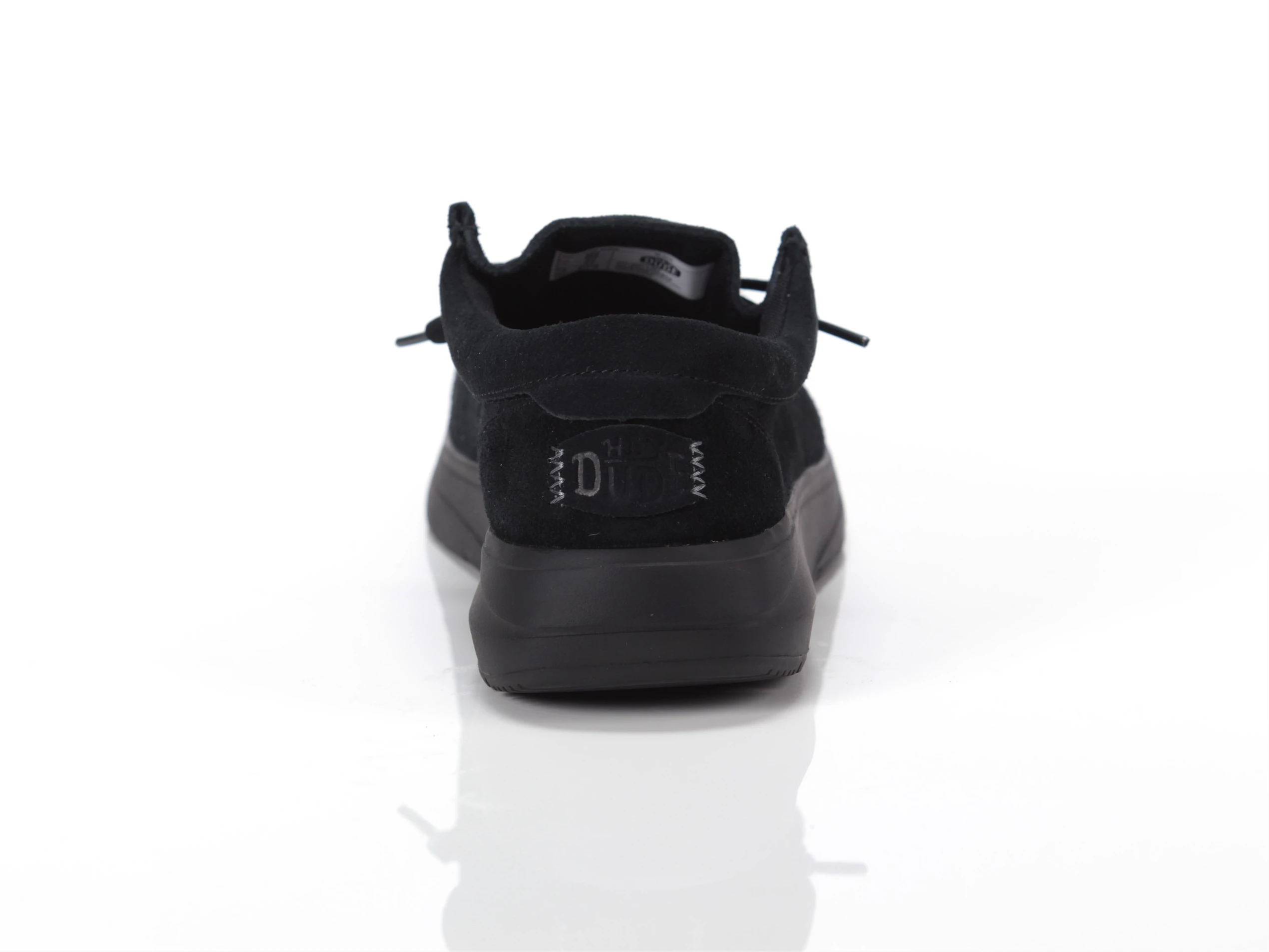 Hey Dude Wally Xtra Suede Black man 41975-001 | YOUSPORTY