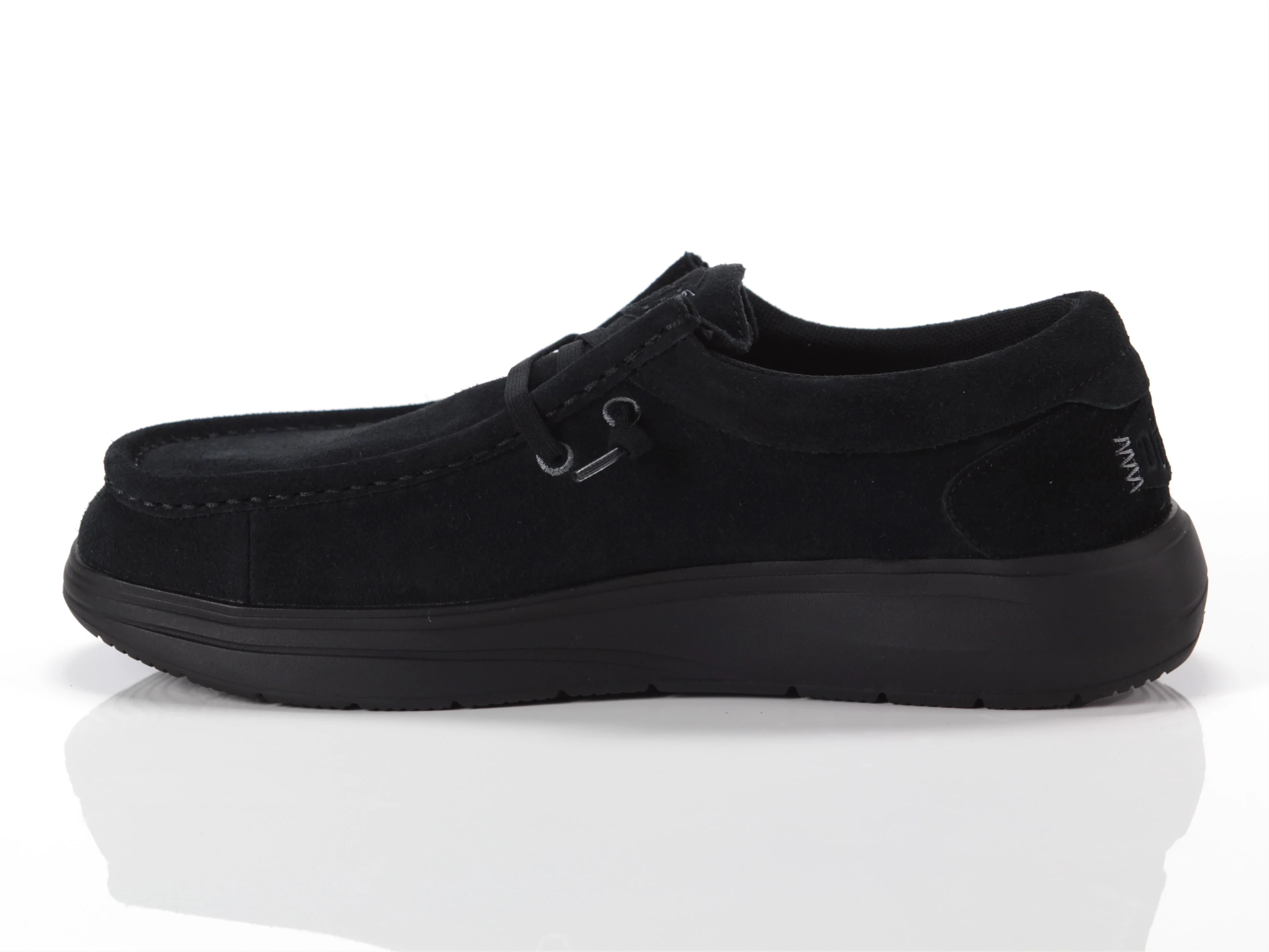 Hey Dude Wally Xtra Suede Black man 41975-001 | YOUSPORTY