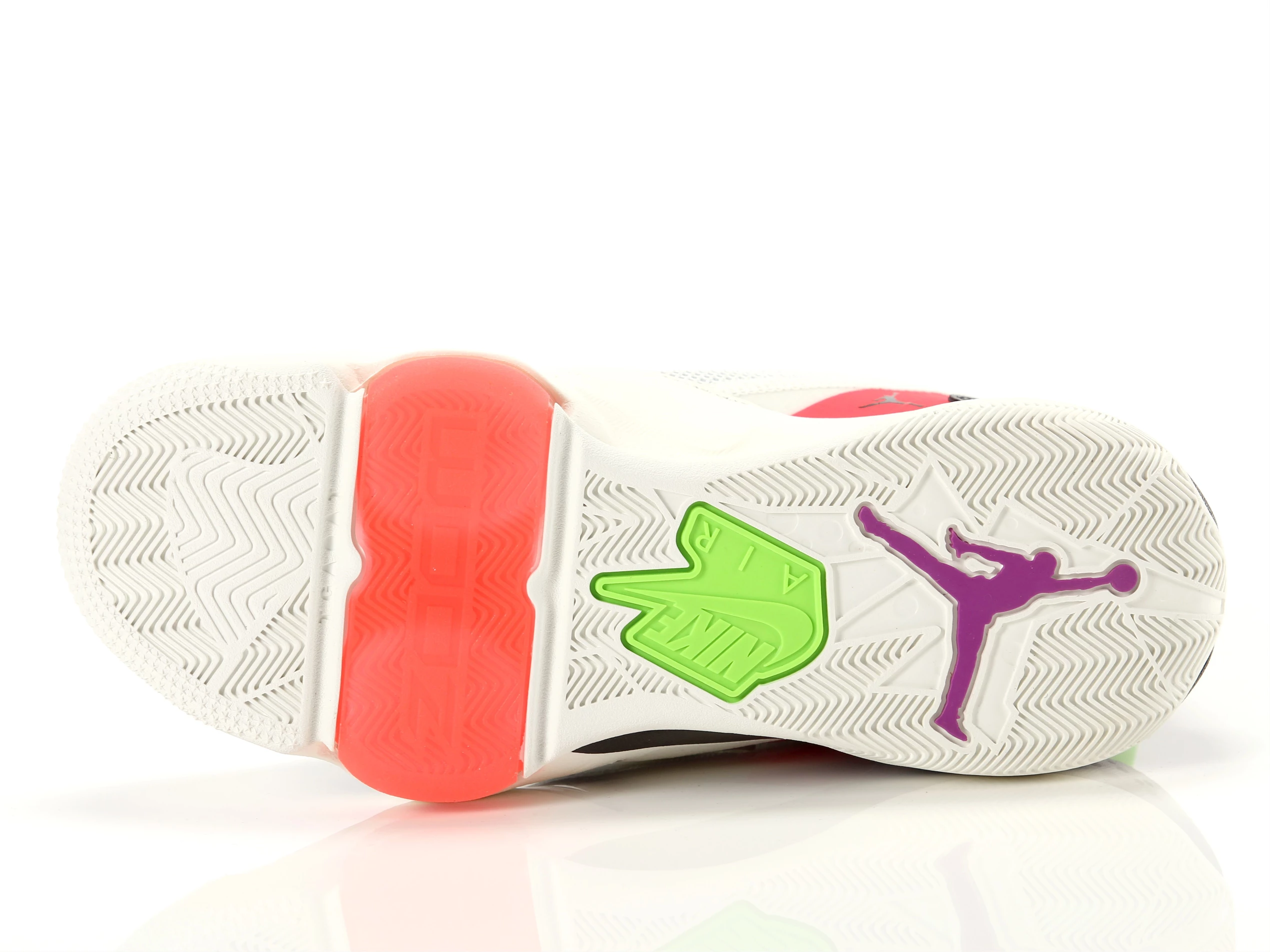 Nike Jordan Zoom 92 Sail Black Flash Crimson Eletric Green Hyper