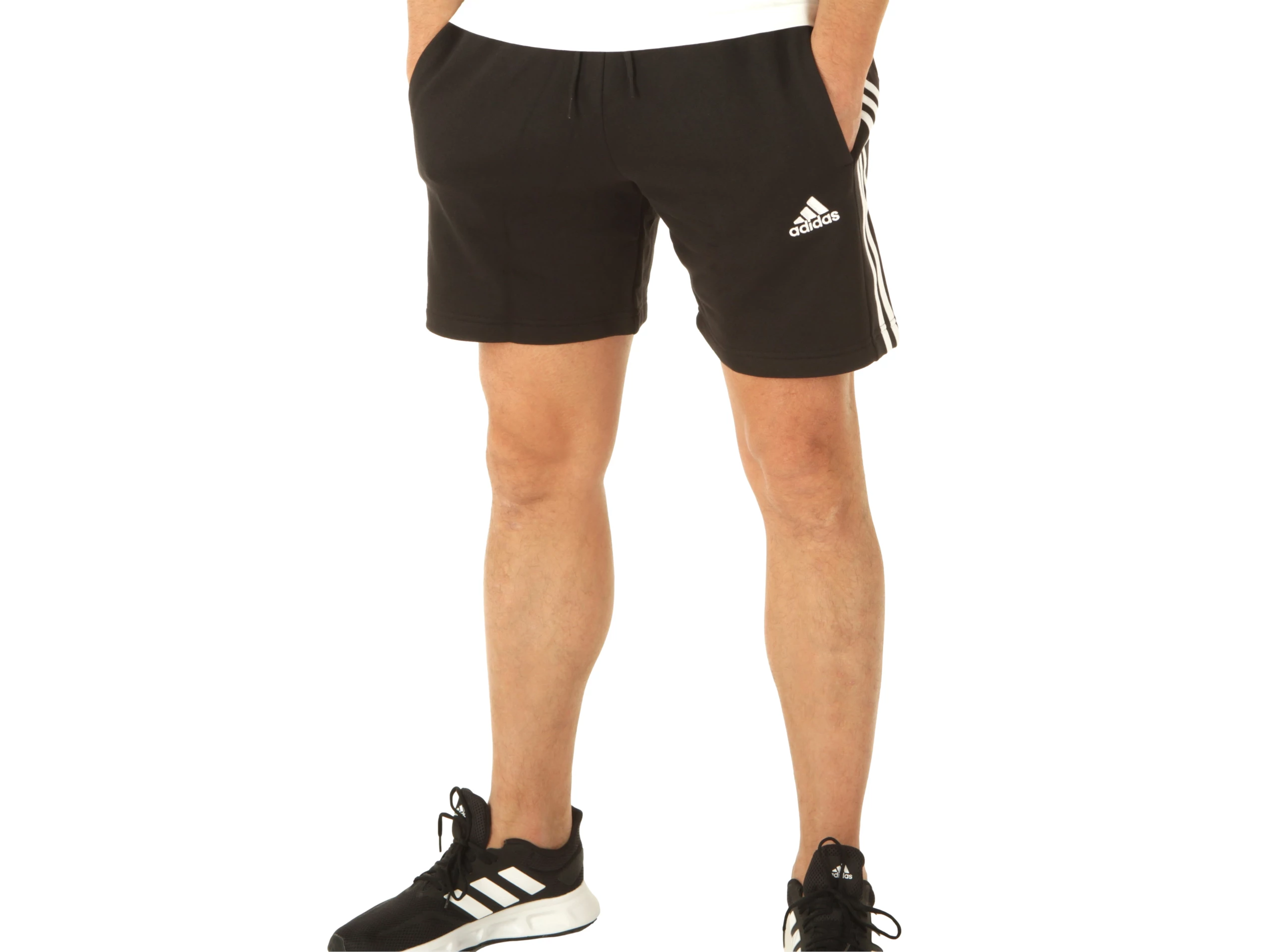 Adidas Short French Terry 3s man IC9435 | YOUSPORTY