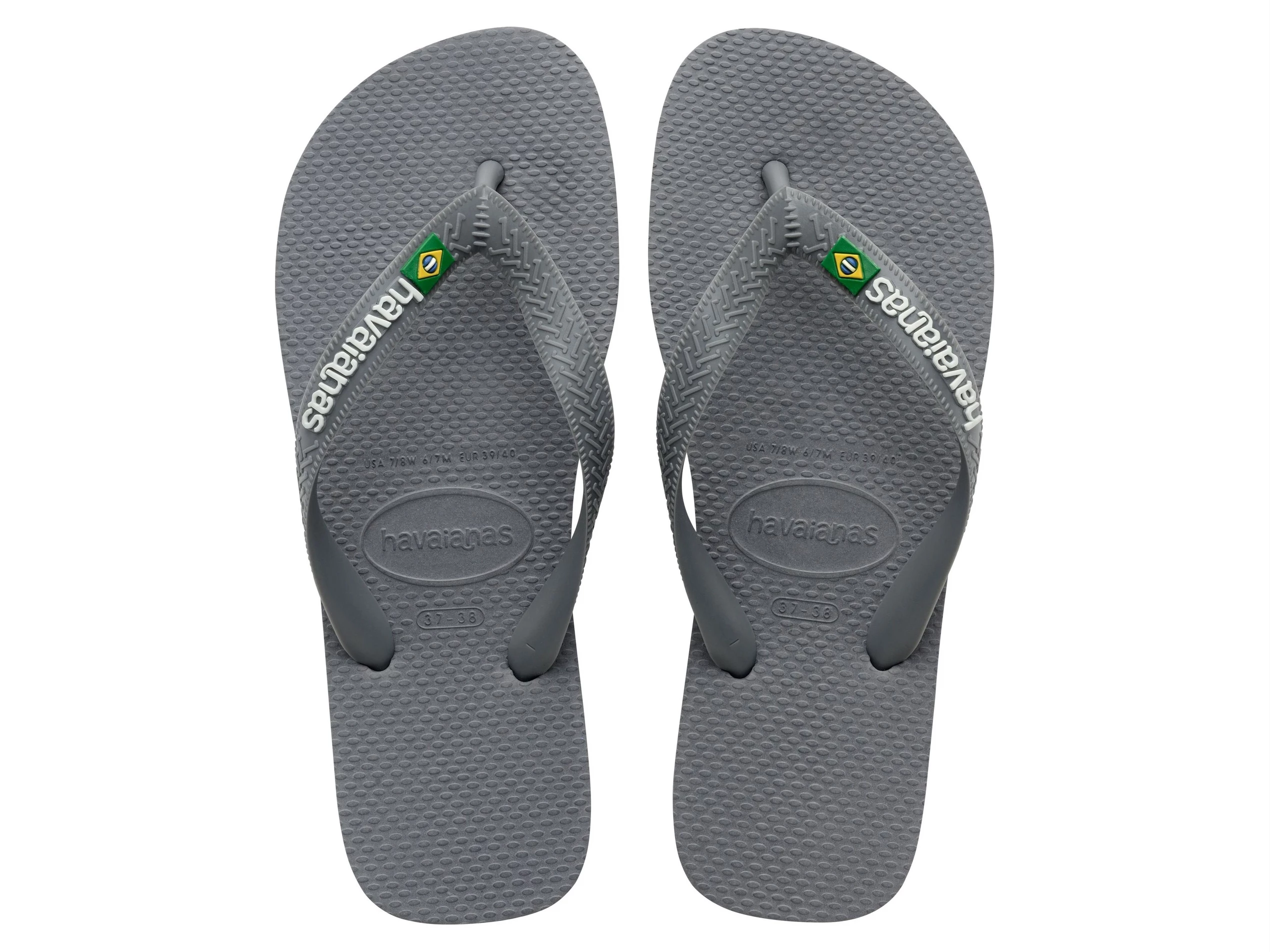 Havaianas Havaianas Brasil logo steel grey unisex 4110850 5002 | YOUSPORTY