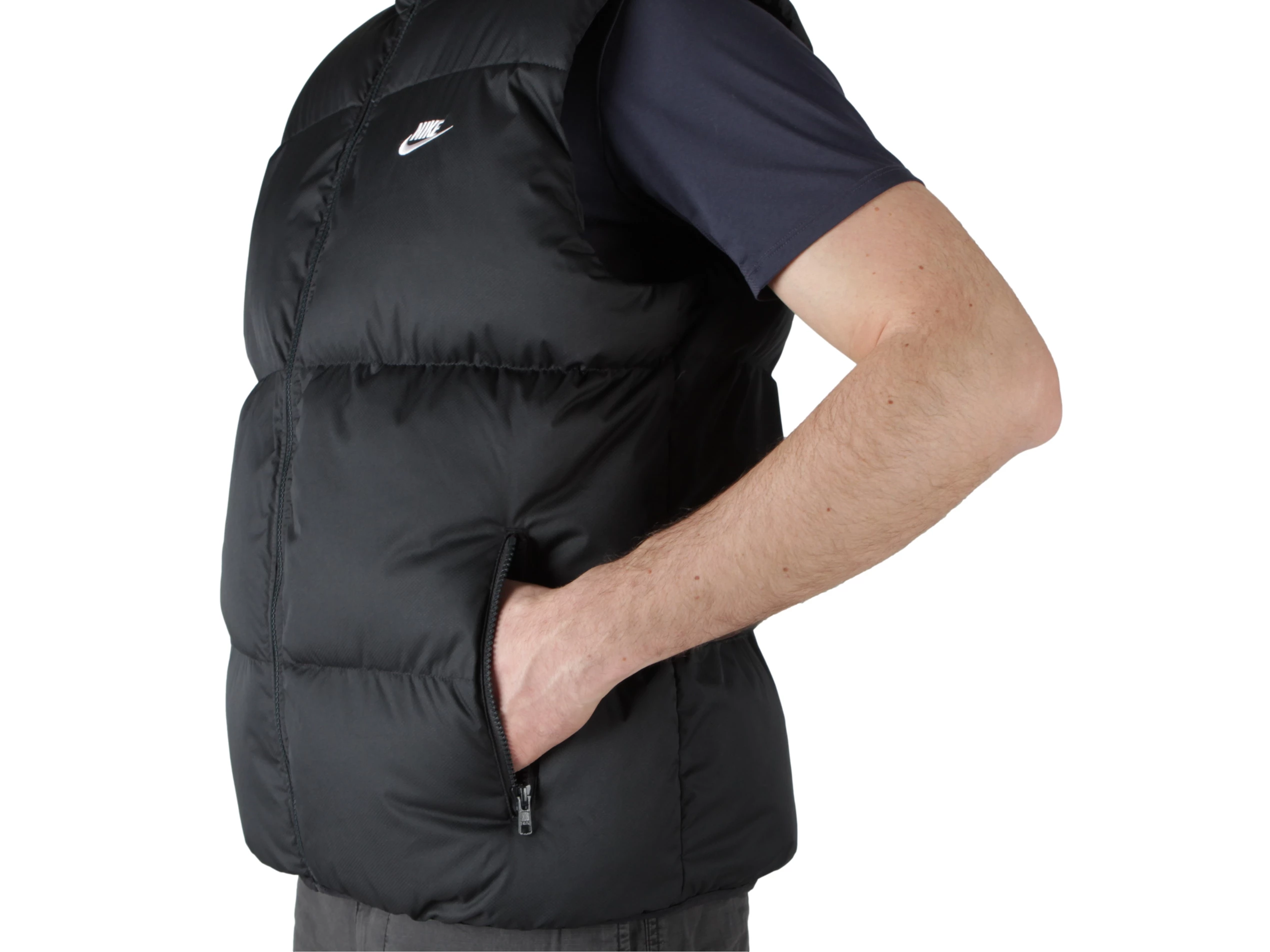 Nike TF CLUB PUFFER VEST homme FB7373 010 | YOUSPORTY