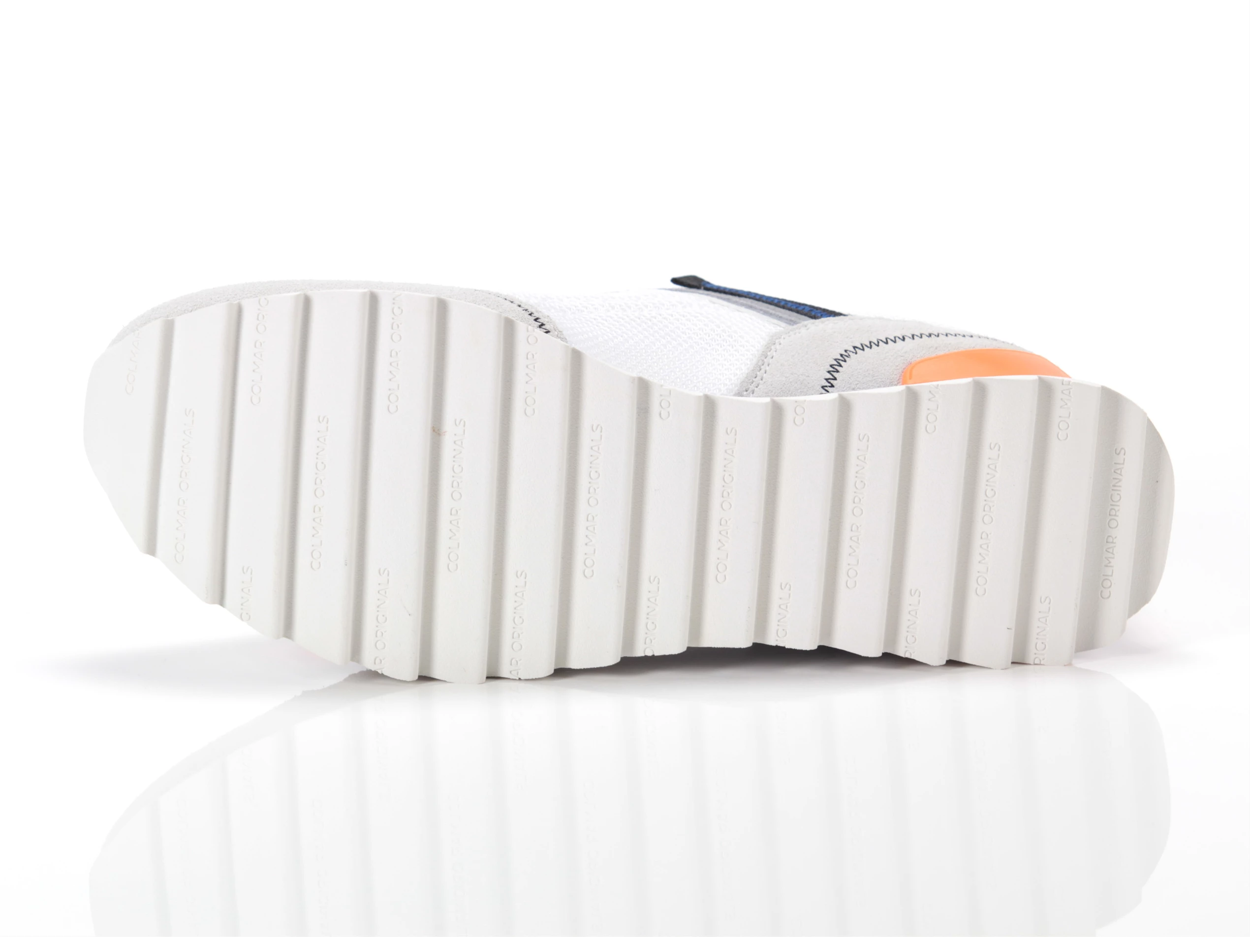 Travis Sport Crisp White-Orange-Blue - Sneakers uomo Colmar | YOUSPORTY ...