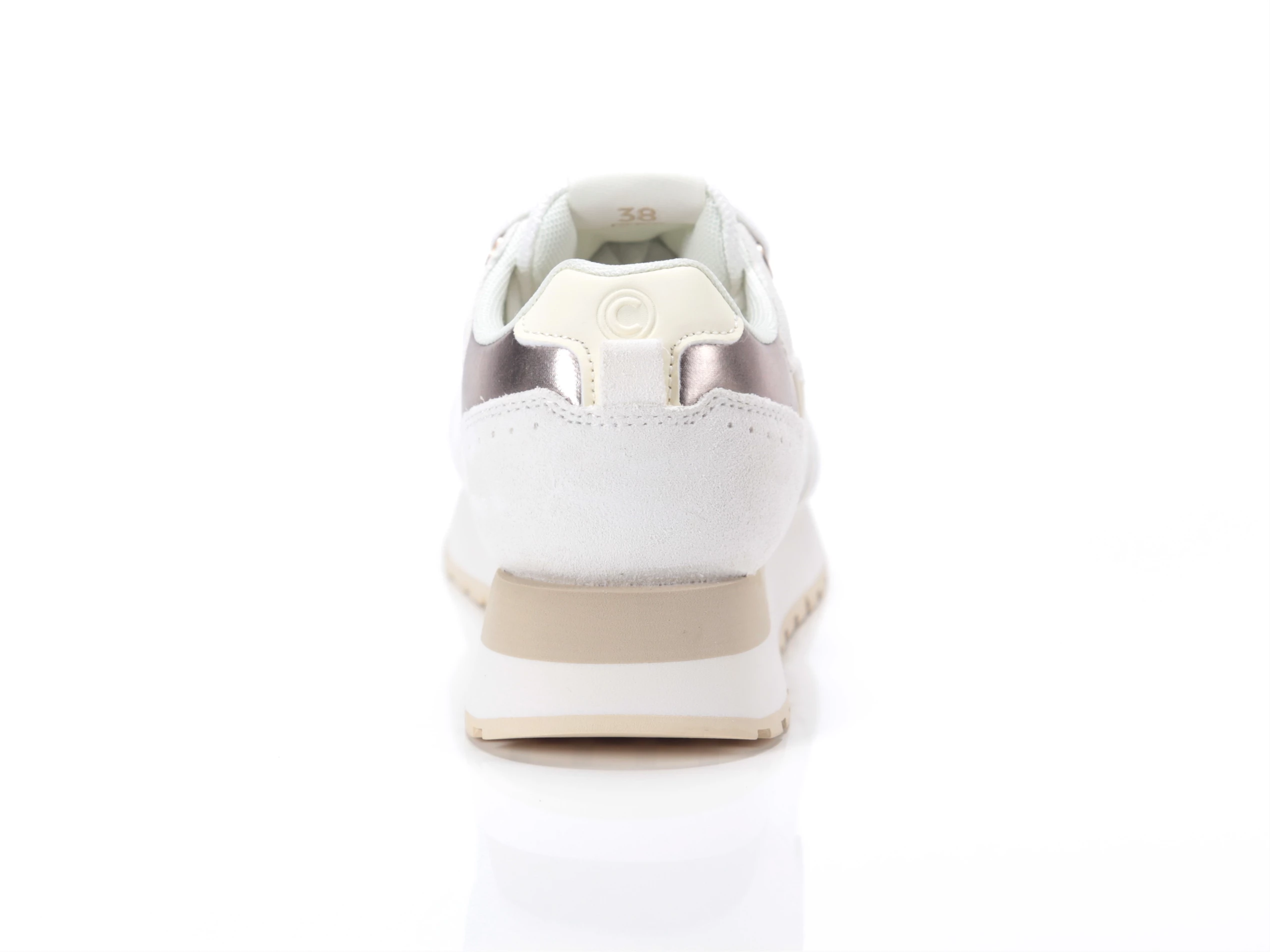 Colmar Travis Authentic 050 High Outsole White Beige woman ...